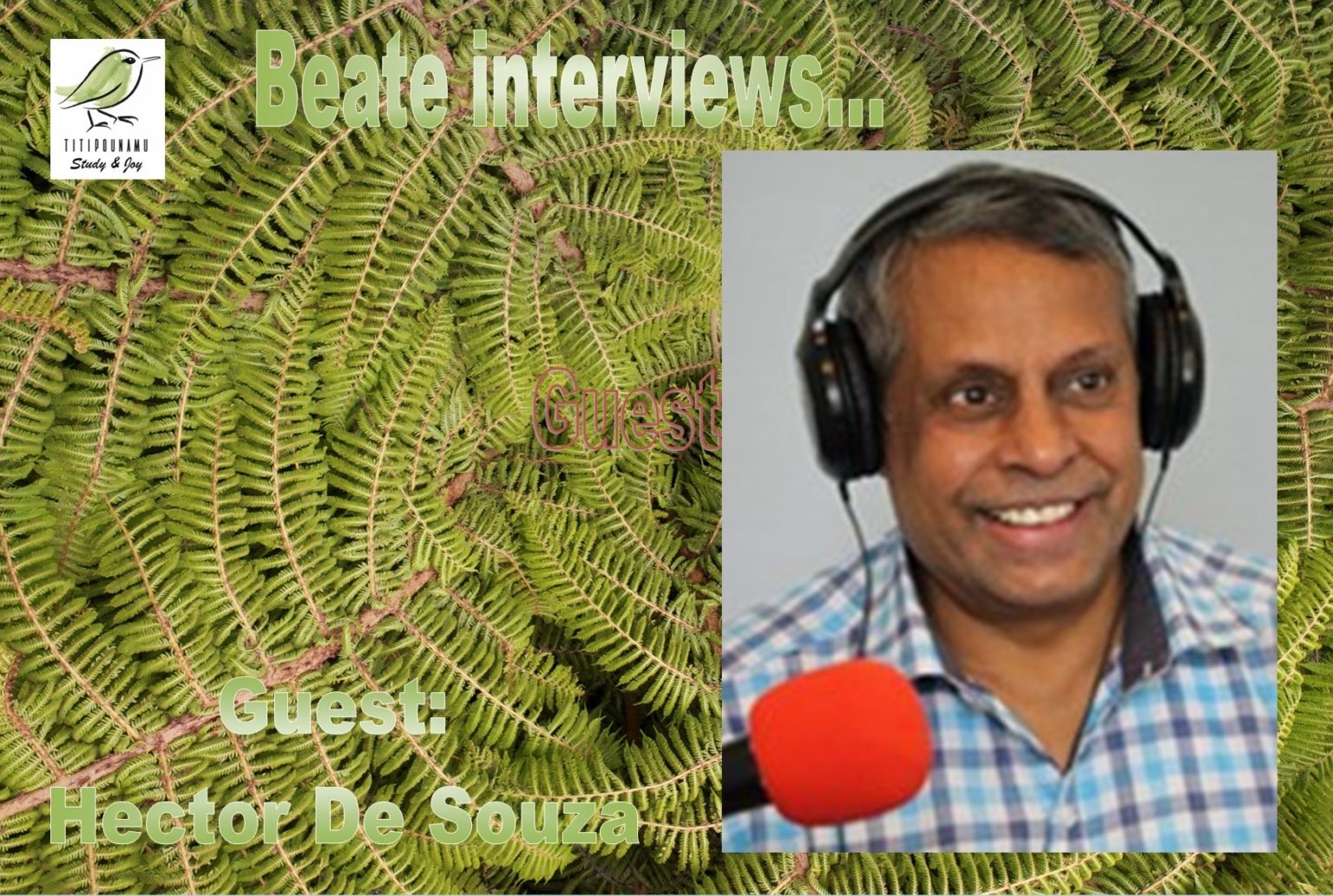 Muffin Talk with Hector de Souza – Titipounamu – Study & Joy