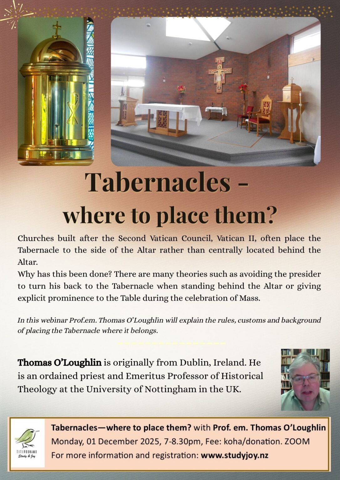 Tabernacles – where to place them? – Titipounamu – Study & Joy